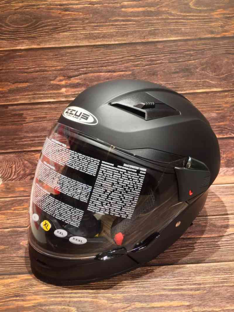 Jual HELM ZEUS ZS 611C MATT BLACK HELM FULL FACE ORIGINAL ZS-611C di ...