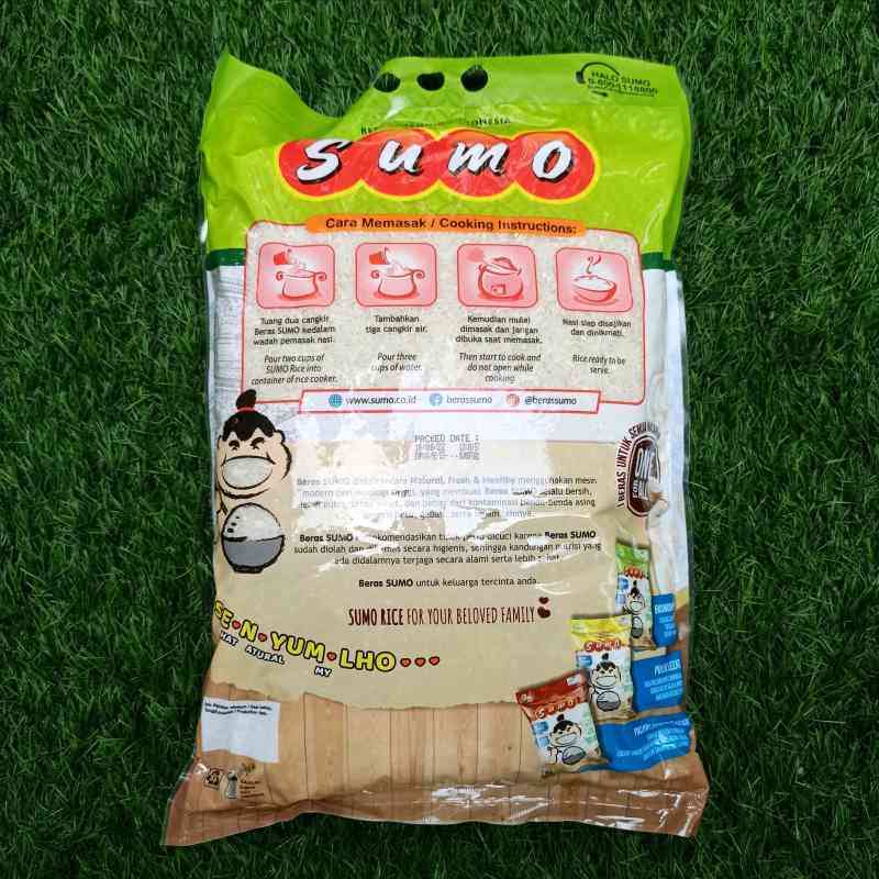 Jual Beras Sumo Hijau 5 Kg Di Seller B. Kids - Kalimulya, Kota Depok ...