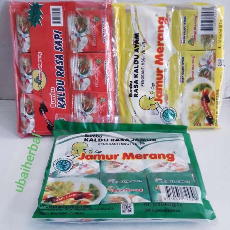 Jual Kaldu Jamur Merang Original 30 sachet/ pak di Seller ...
