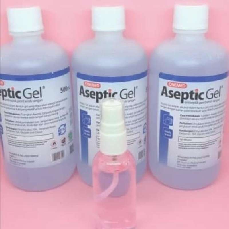 Jual FREE ASEPTIC FARNITA 50ML - 3 Botol Aseptic Gel Onemed Refill ...