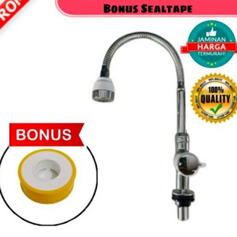 Promo Kran Cuci Piring Tancap / Kran Soligen Fleksibel Kepala Bukan ...