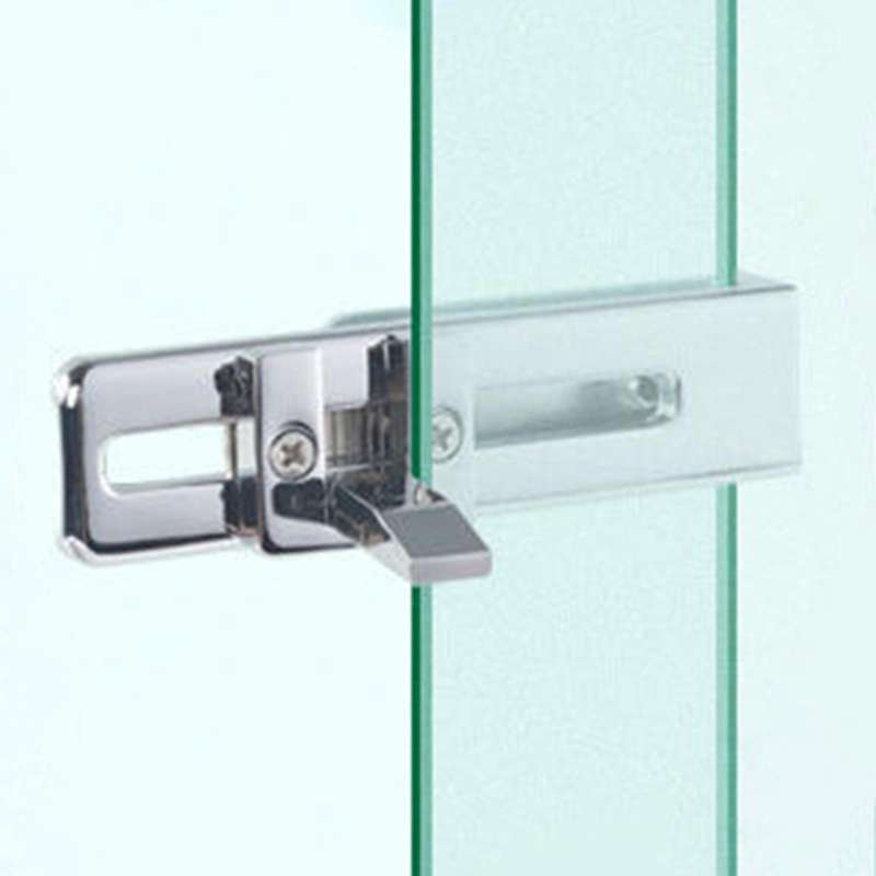 Jual Zinc Alloy Sliding Door Latch Lock Bathroom Glass Door Lock Latch ...
