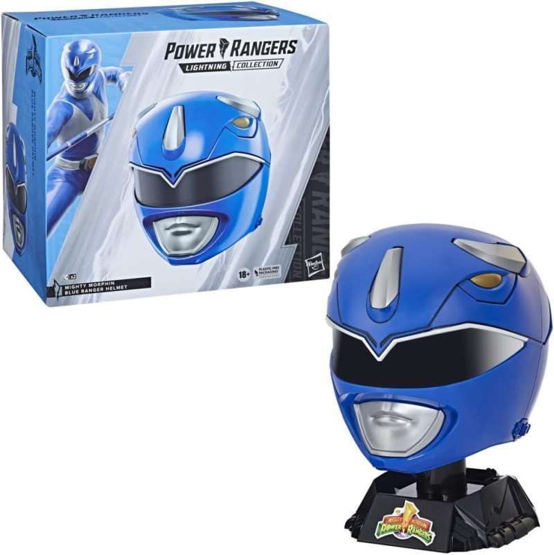 Jual Hasbro Power Rangers Lightning Collection Blue Ranger Helmet - - di Seller fidgetoys.id ...