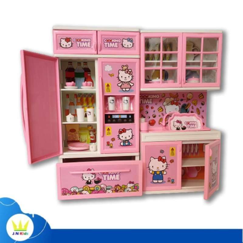 Jual Mainan Anak Perempuan Dapur Mini Dan Set Alat Masak Lengkap Di ...