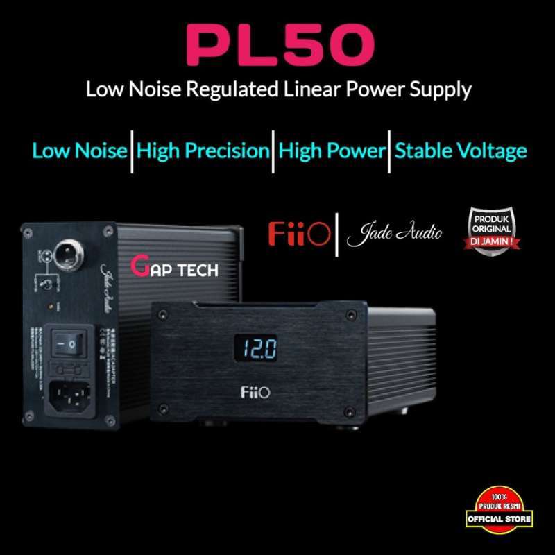 Jual Fiio PL50 / PL 50 Low Noise Regulated Linear Power Supply Original di Seller Gap Tech ...