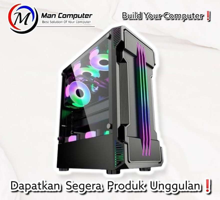 Jual Casing Simbadda Battleground 08 - Atx, Matx Tempered Glass Gaming ...
