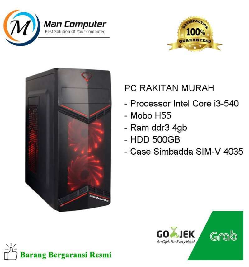 Jual Paket Pc / Cpu Komputer Pc Rakitan Murah Intel Core I3/ 4gb/ 500gb Di Seller Mancomp_id ...