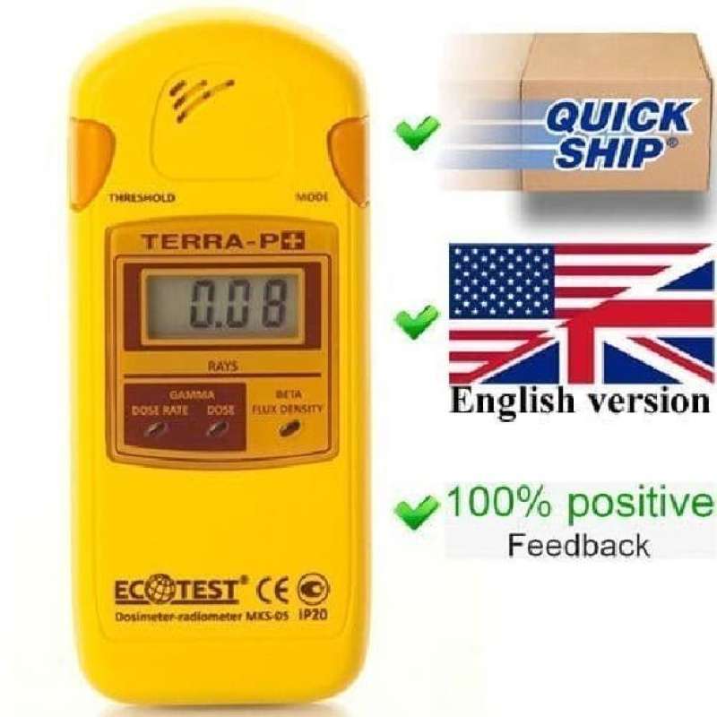 Jual Terra-p+ Plus Ecotest Dosimeter/radiometer/geiger Counter ...