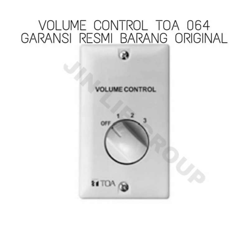 Jual VOLUME CONTROL TOA ZV-064 GARANSI RESMI TOA di Seller Toko Adaku ...