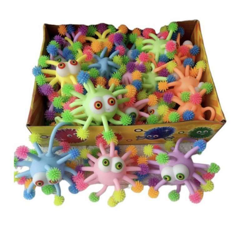 Promo BOLA YOYO LED JELLYFISH BALL JELLY FISH FIDGET TOYS SQUISHY UBUR ...