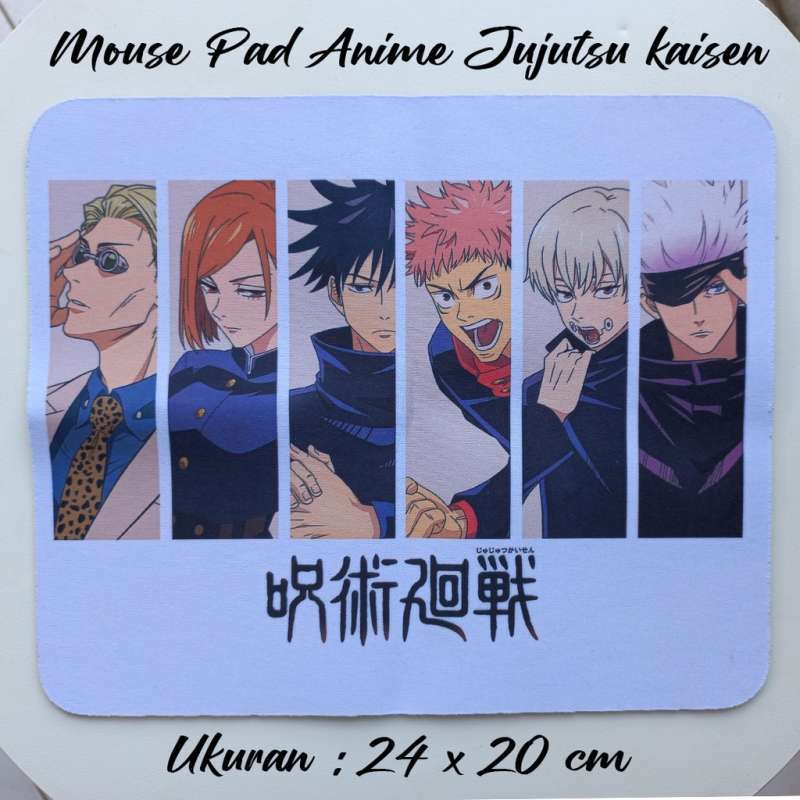 Jual Mouse Pad Anime Jujutsu Kaisen - Alas Mouse Anime TERMURAH dan ...