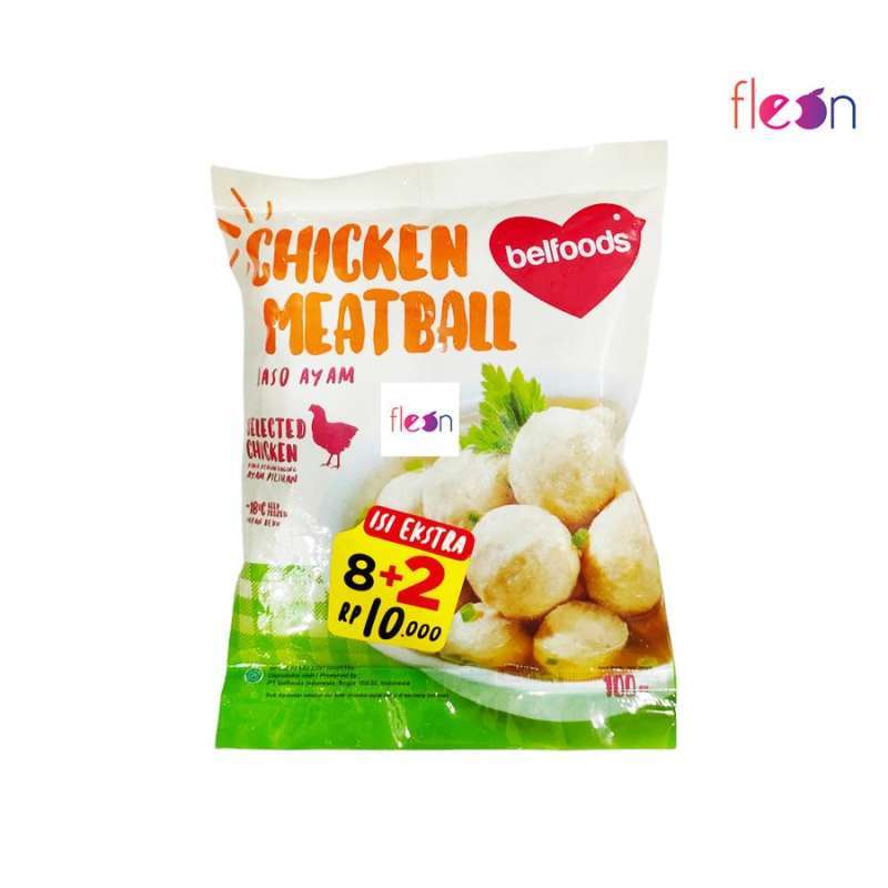 Jual Belfoods Chicken Meatball / Baso / Bakso Ayam 100 Gram di Seller ...