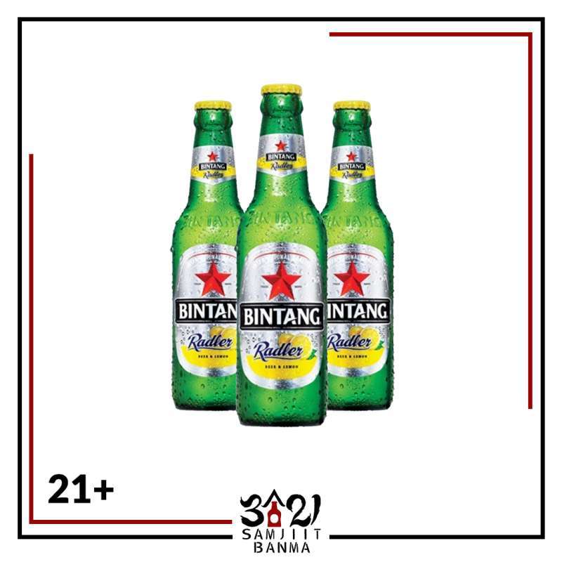 Jual Beer Bintang Radler Lemon 330ml di Seller SAMJIIT BANMA ...