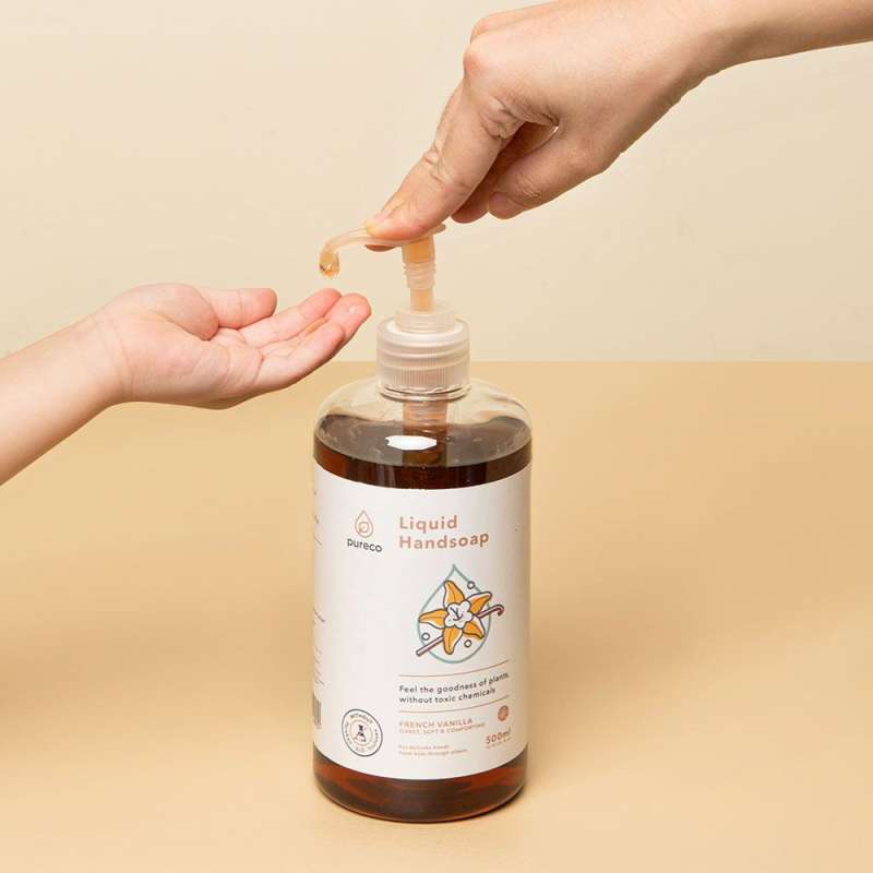Jual Pureco Home Size 500ml Liquid Handsoap Hand Surface Sanitizer ...
