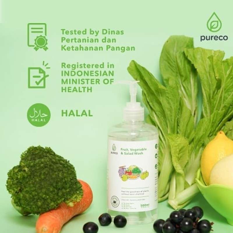 Jual Pureco Home Size 500ml Liquid Handsoap Hand Surface Sanitizer ...