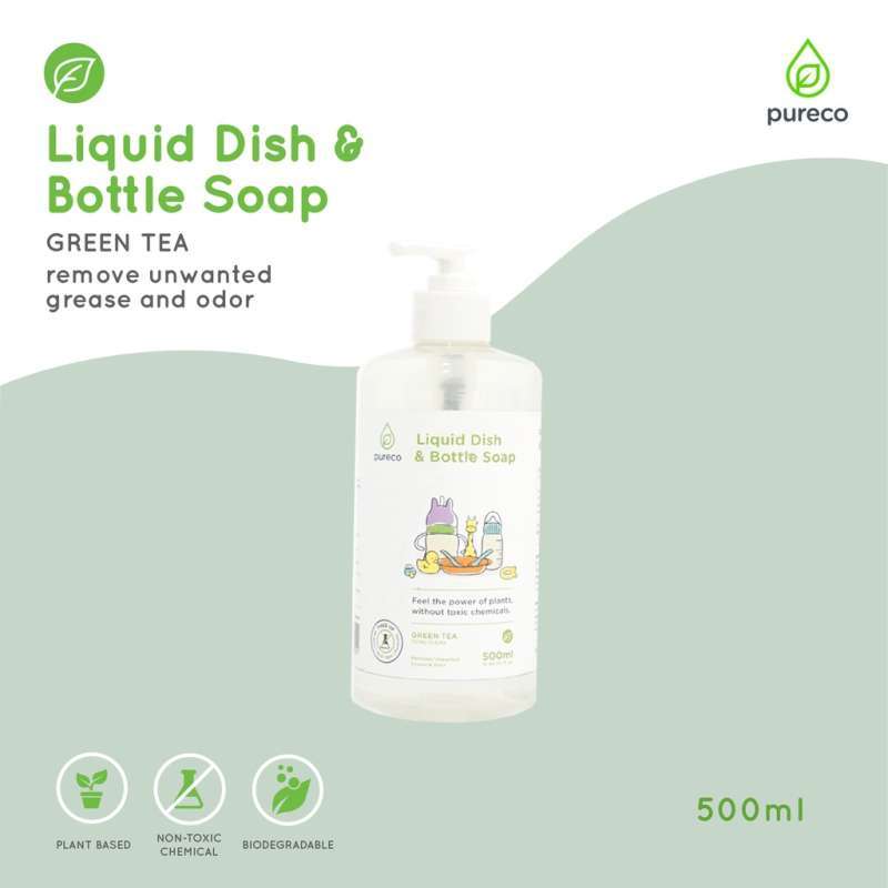 Jual Pureco Home Size 500ml Liquid Handsoap Hand Surface Sanitizer ...