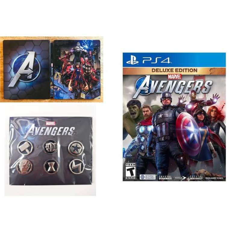 Jual PS4 / PS5 Marvel's Avengers Deluxe Ed (R3, English, PS 4 / PS 5 ...