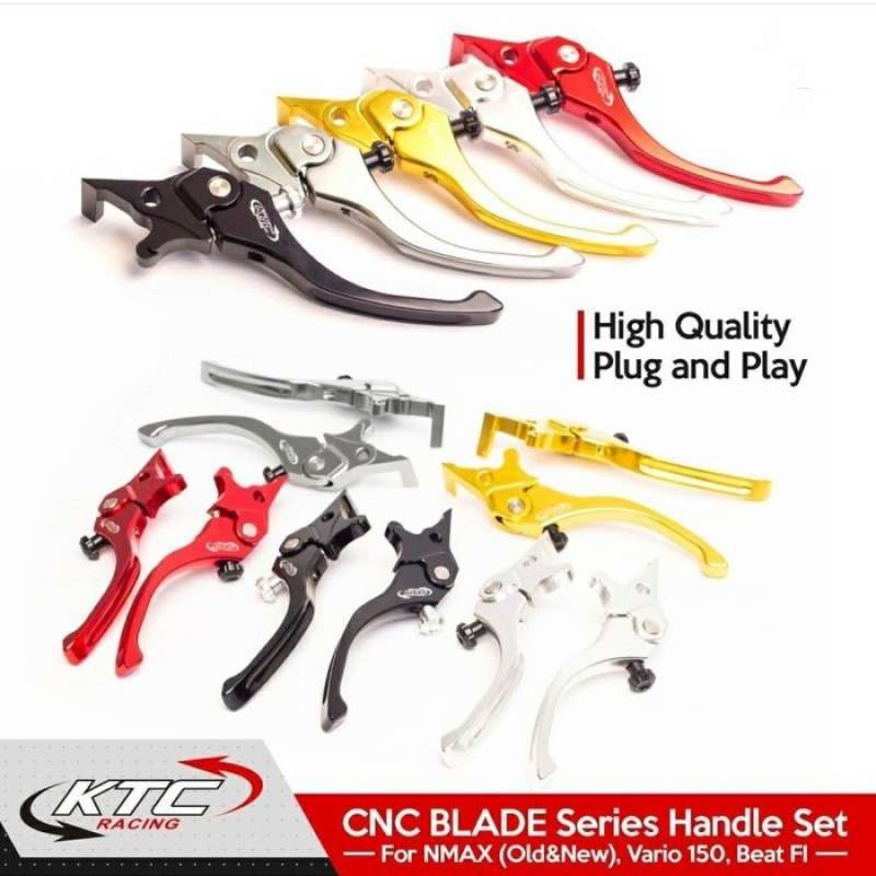 Jual HANDLE REM FULL CNC KTC RACING TIPE BLABE HONDA ADV DAN PCX 150 di ...