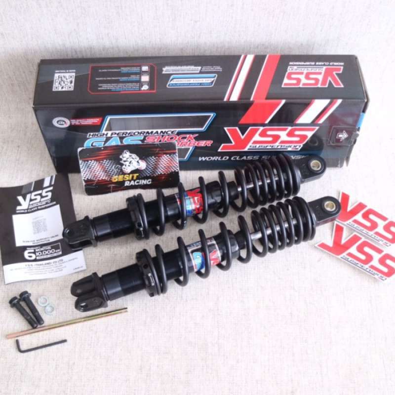 Jual Shock YSS New DTG EVO Nmax 155 Black Hitam 335mm Shockbreaker di ...