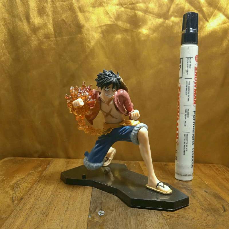Jual static figure one piece monkey d luffy brother hood tinggi sekitar ...