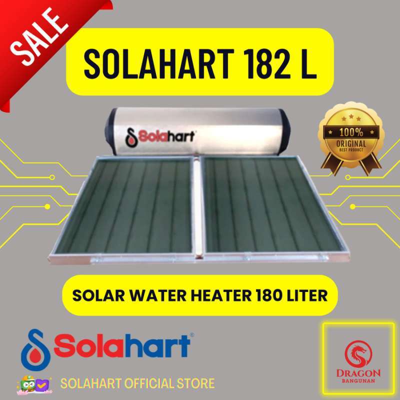 Jual Solahart Solar Water Heater 182 L / Pemanas Air Tenaga Surya 180 ...
