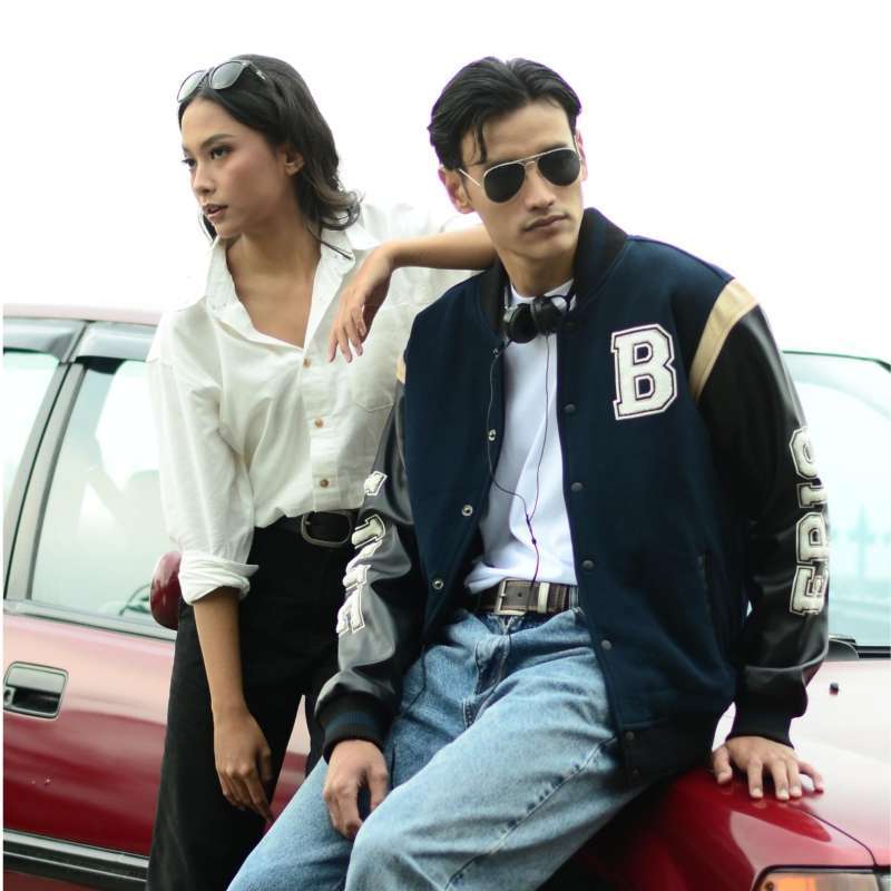 Jual Brodo - Brodo Varsity Jacket Navy Black Di Seller Brodo Official ...