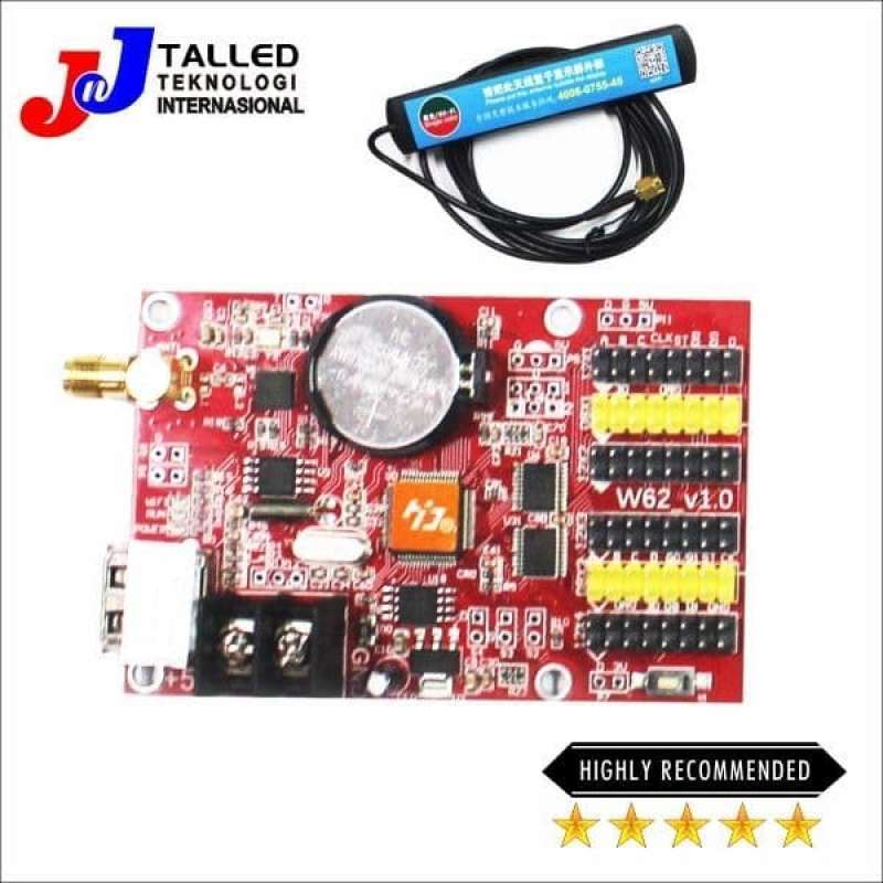 Promo Controller Card Running Text Usb & Wifi Hd-w62 Diskon 5% Di ...