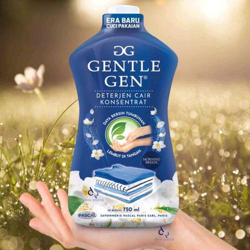 Jual GENTLE GEN DETERGENT CAIR KONSENTRAT MORNING BREEZE 750ML di ...