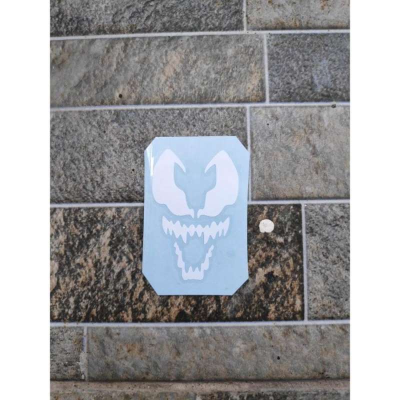 Jual Cutting Stiker Logo Venom Hero Motor Helm Laptop Case Hp Tas ...
