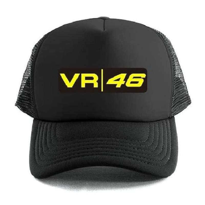 Jual Topi Trucker Moto GP Fans VR Valentino Rossi Yamaha Club Supporter ...