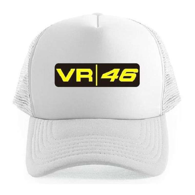 Jual Topi Trucker Moto Gp Fans Vr Valentino Rossi Yamaha Club Supporter ...