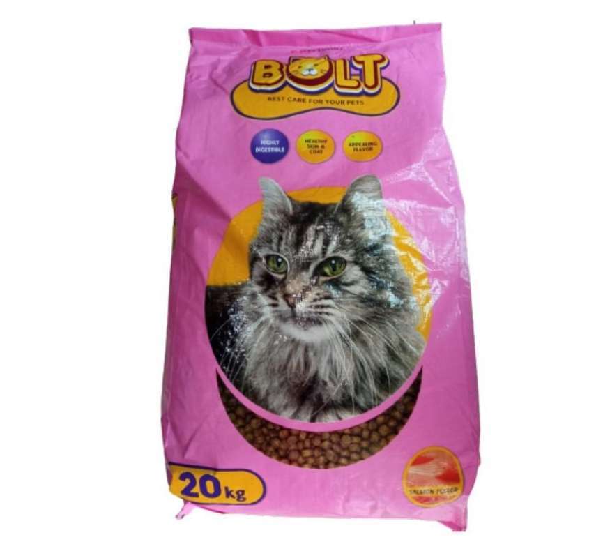 Jual Makanan Kucing Bolt 1 Kg Salmon - Bolt Salmon - Cat Food Bolt Di ...