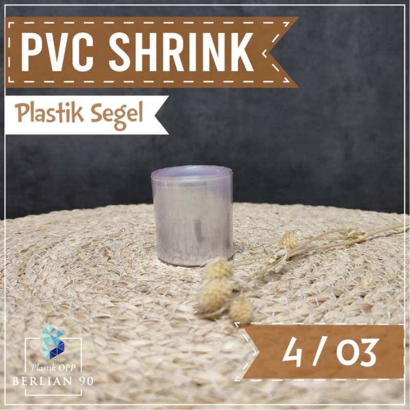 Jual Plastik Segel 4 Cm x 10 Meter Plastik Shrink Plastik PVC Shrink di ...