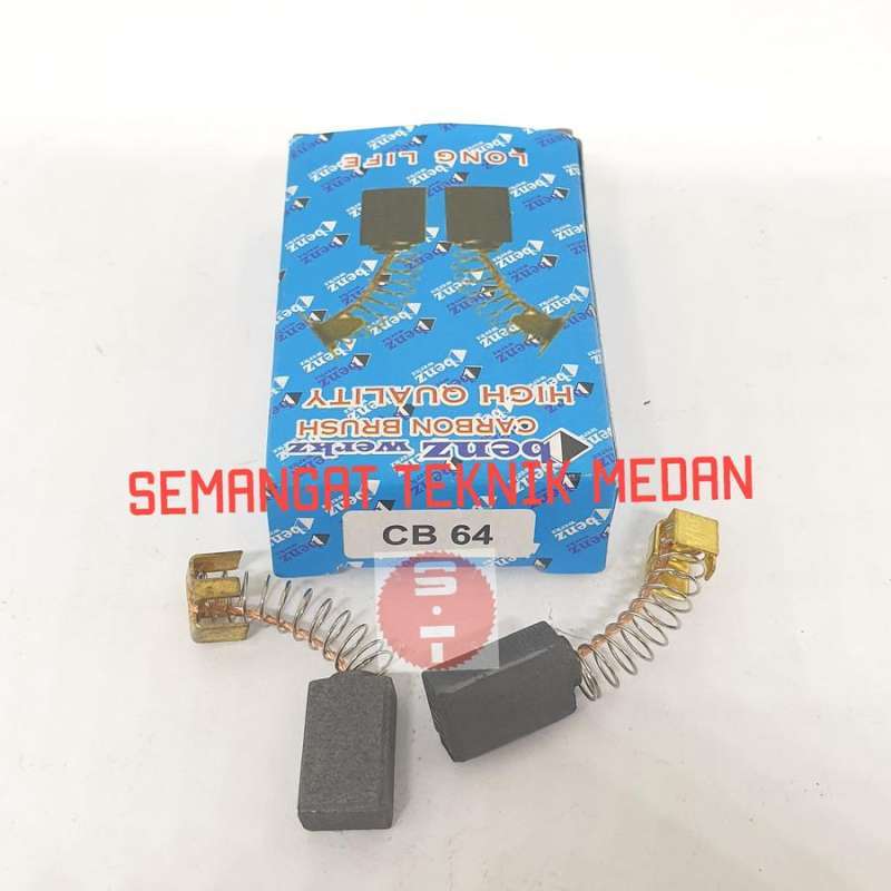 Jual CB64 CARBON BRUSH BOSTEL ARANG SEPUL MESIN BENZ CB-64 CB 64 CB64 di Seller Semangat Teknik ...