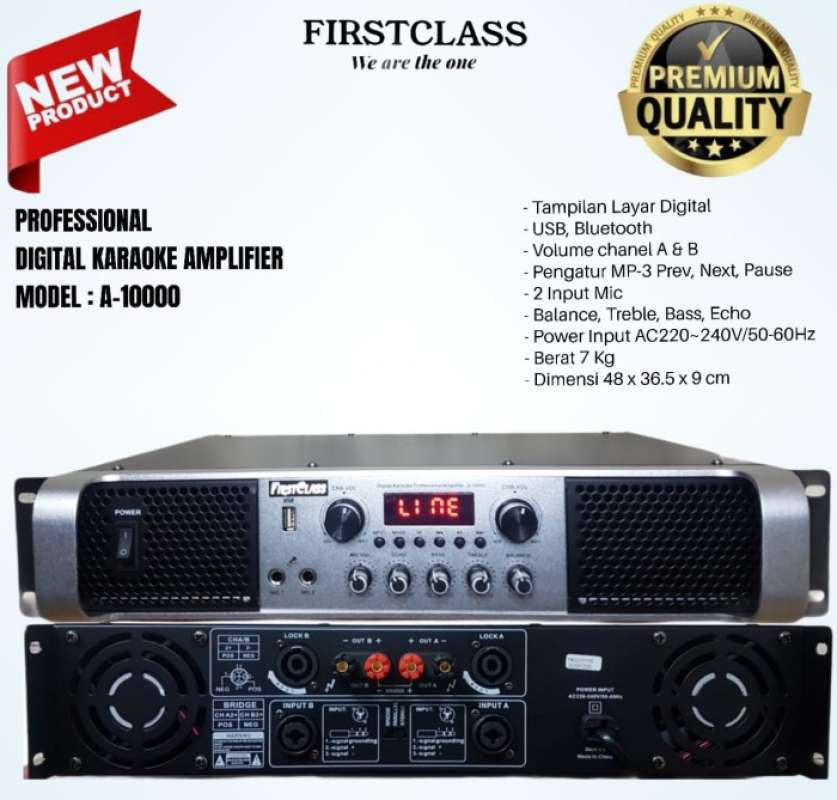 Jual Power amplifier firstclass a10000 di Seller Gasta Depn - Kapuk ...