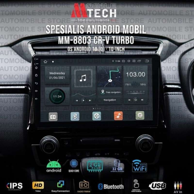 Jual Mtech Head Unit Honda CRV Turbo Android 4G LTE Mobil di Seller Gasta Depn - Kapuk, Kota ...