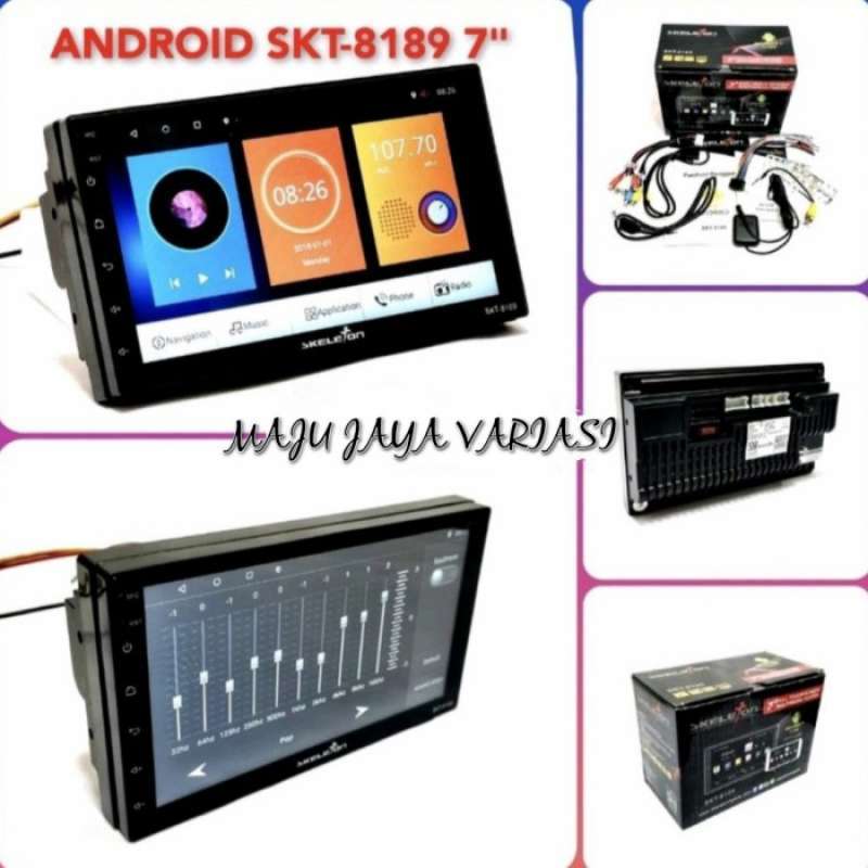 Jual Head Unit Android 7 inch Skeleton SKT-8189 Mirrorlink Bluetooth ...