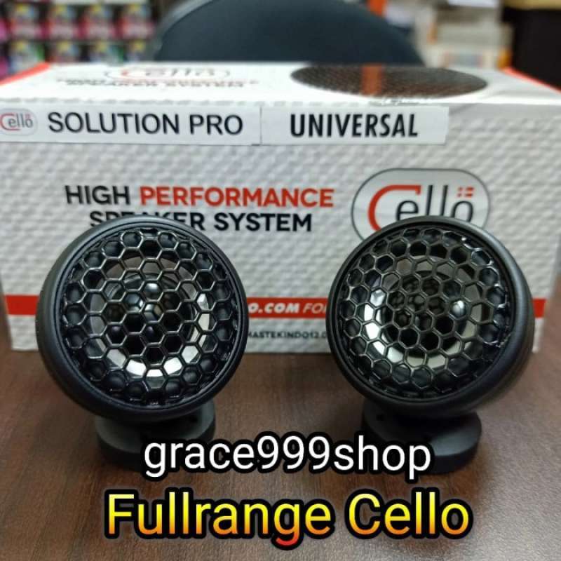 Promo Tweeter Fullrange Cello Solution Pro Mounting Universal Original ...