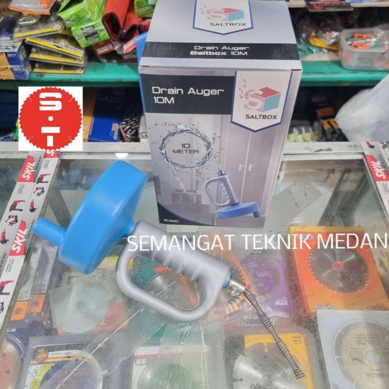 Jual Kawat Pembersih Saluran Pipa Air Macet Pipe Cleaner 10m 10 M ...