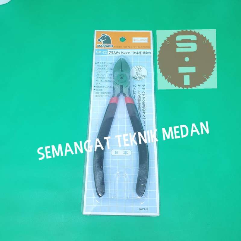 Jual TANG HAND PLIERS POTONG 6 6 INCH HEAVY DUTY UJUNG RATA MASAKI ...
