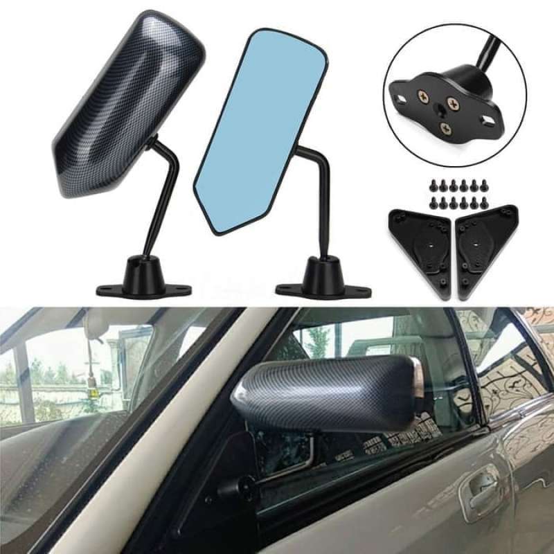 Promo Spion Carbon F1 Universal kaca biru - Blue mirror F1 Diskon 18% ...