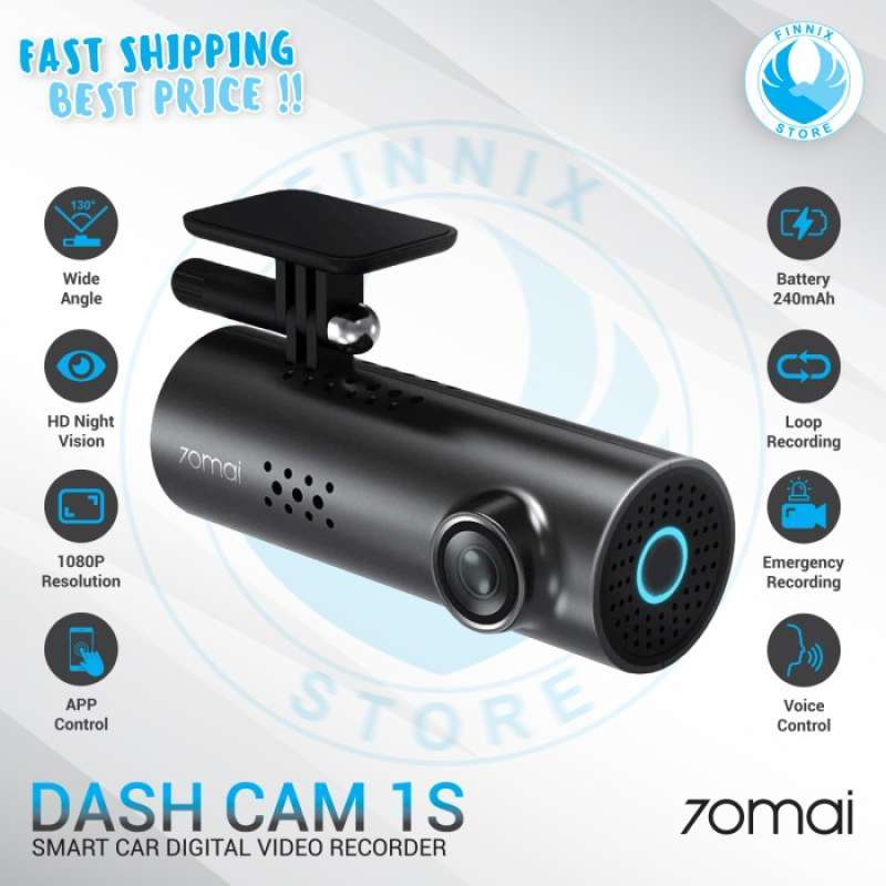 Jual 70mai Smart Car DVR Dash Cam 1S Camera - Kamera Mobil di Seller ...