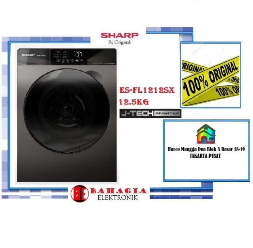 Promo SHARP ES-FL1212SX MESIN CUCI di Seller CV. Berkat Usaha Mandiri Official Store - Kota ...