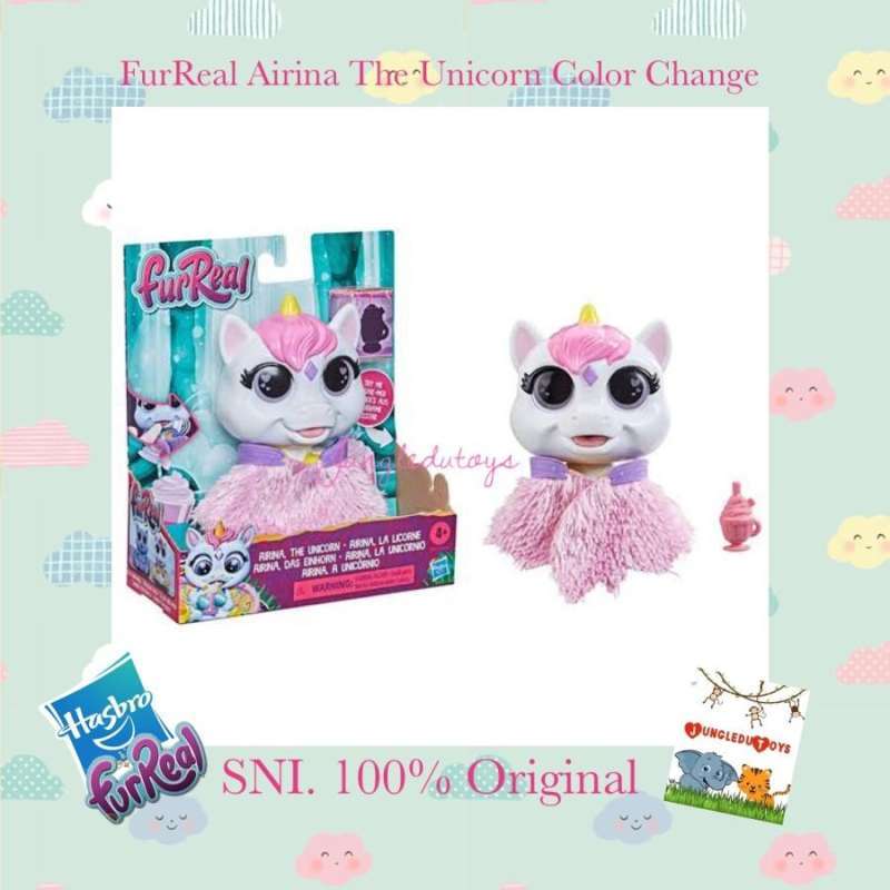Jual Hasbro Furreal Airina The Unicorn Change Color Original Mainan ...
