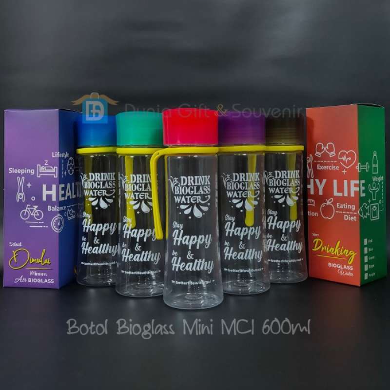 Jual PROMO Botol Bioglass mini / Botol MCI/ Botol Nevada 600ml sdh plus ...
