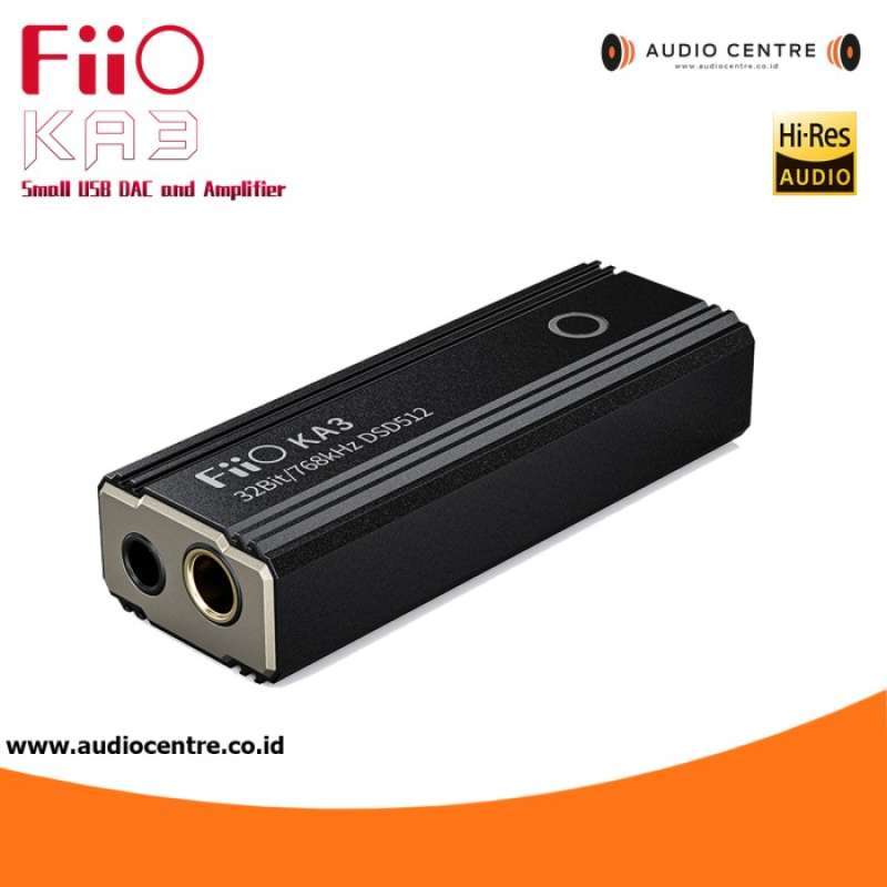 Jual FiiO KA3 Portable Hi-Res USB DAC and Amplifier - Type C di Seller ...