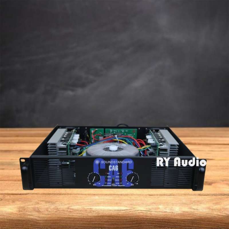 Jual Power Amplifier Ca 6 Sound Standard Ca6 Di Seller Smartans - Kapuk ...