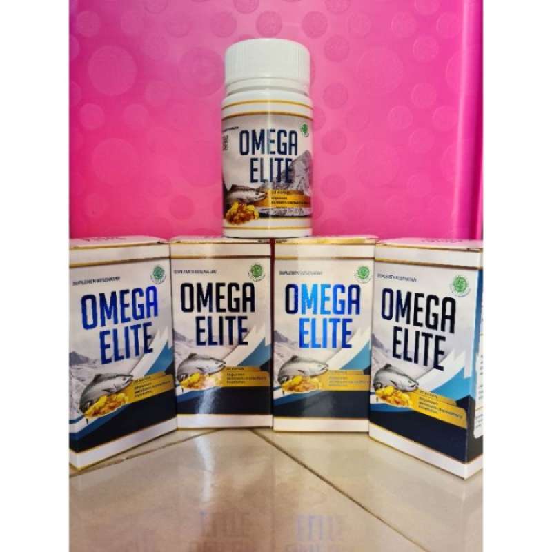 Jual OMEGA 3 SALMON ELITE Fish Oil - Suplemen Kesehatan Isi 50 kapsul ...