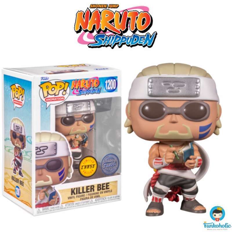 Jual Funko POP! Naruto Shippuden Killer Bee Rhyme Notebook CHASE ...