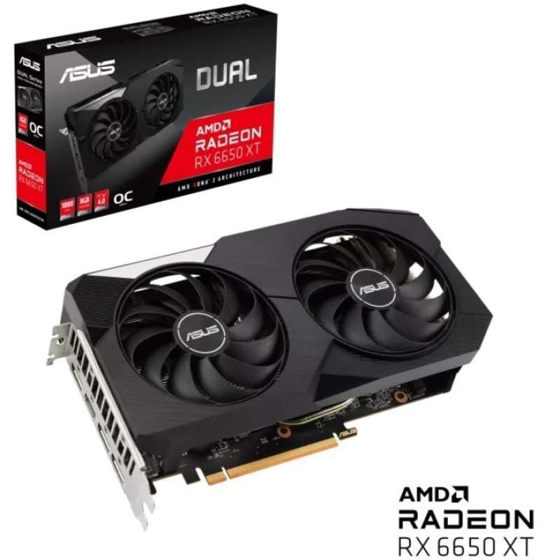 Jual ASUS DUAL RX 6650 XT OC 8GB GDDR6 di Seller ASCARYA COMP - Babakan ...